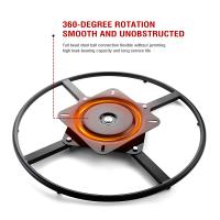 China 360-degree Swivel Chair Base Furniture Accessories Rotating Recliner Bracket Sofa Mechanism Office Chair Bottom Plate for sale