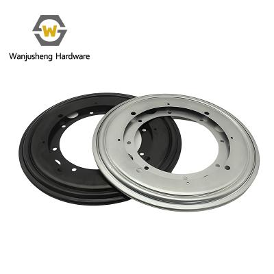 China Round Galvanized Steel Sheet Turntable 360-Degree Ball Bearing Rotating Tabletop Mechanism Rotating Bearing Accessories for sale