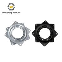 China 3 - Inch Metal Turntable with Steel Balls 360 - Degree Rotating Hollow Small Turntable Hardware Bearing for sale