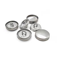 China Sofa Buttons Fabric-Covered Buttons Upholstered Button Blanks Metal Buttons Coat Buttons Round Fabric-Covered Buttons for sale