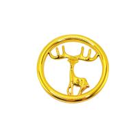 China Furniture Hardware Accessories Decorative Materials Manufacturers Deer Head Round Bed Sofa Chair Back Sofa Buckle for sale