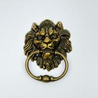 China Sofa Decoration Stick QQ Gold Hardware Accessories Decoration Buckle lion Head Furniture Handle for sale