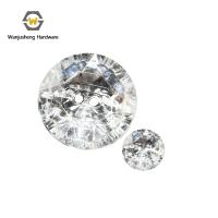 China Modern Design Transparent High-End Crystal Glass Buttons Round Two Eyes Acrylic Sofa Decoration for Living Room Hotels Schools for sale