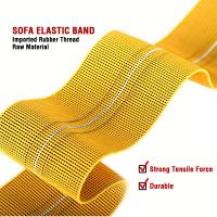 China Sofa Accessories Sofa Rubber Bands Elastic Webbing Sofa Furniture Accessories Seat Back High-quality Webbing for sale
