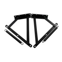China Thickened Foldable Triangular Spring Hinge Bed Board Sofa Frame Cushioned One-Piece Hinge Storage Bed Hinge for sale