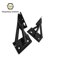 China Multifunctional Furniture Hardware Accessories Sofa Triangular Spring Hinge Cabinet Hinge Storage Pallet Hinge Support Hinge for sale