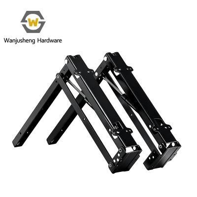 China Space-Saving Iron Invisible Shelf Folding Mechanism Accessories & Multi-Functional Folding Hinge Mechanism for sale