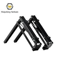 China Space-Saving Iron Invisible Shelf Folding Mechanism Accessories & Multi-Functional Folding Hinge Mechanism for sale