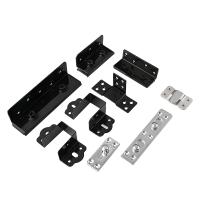China Galvanized Hardware Kit for Metal Bed Rail Frame Fasteners Foot Plates Brackets Hooks and Furniture Accessories for sale
