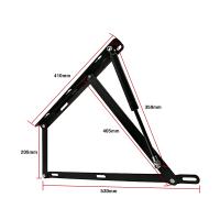China Bed Frame Bracket Lifter Pneumatic Hydraulic Bed Support Frame Storage Box Lift Mechanism Furniture Hardware for sale
