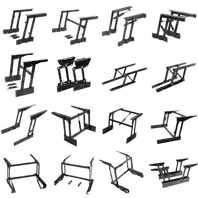 China Multifunctional Coffee Table Lifter Foldable with Damping Hardware Lifting Bracket for Small Space Storage Side Table for sale