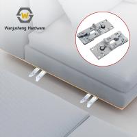 China Hardware Furniture Accessories Alligator Mouth Buckle Hinge Sawtooth Buckle Furniture Sofa Buckle for sale