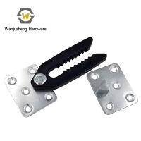 China Insert Buckles Disassembly Accessories Crocodile-Mouth Hinge Bases Fixators and Bolt Fasteners for Sofa Bottom Connecting Parts for sale