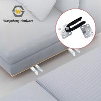 China Insert Buckles Disassembly Accessories Crocodile-Mouth Hinge Bases Fixators and Bolt Fasteners for Sofa Bottom Connecting Parts for sale