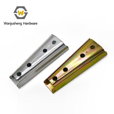China Sofa Armrest Connector Buckle Furniture Connector Tapered Slider Male and Female Fastener Hardware Accessory for sale