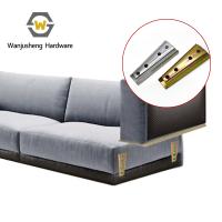 China Sofa Armrest Connector Buckle Furniture Connector Tapered Slider Male and Female Fastener Hardware Accessory for sale