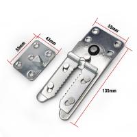 China Furniture Buckle Combination Sofa Connection Fixing Buckle Triangular alligator Mouth Hinge Sofa Base Anti-displacement Fixer for sale