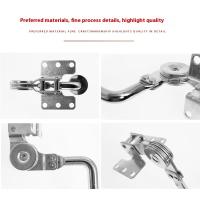 China Adjustable Angle Sofa Bed Headrest Mechanism Stainless Steel Aluminum 35mm Accessory School Industrial Hospital Home Furniture for sale