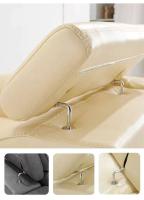 China Adjustable Angle Sofa Bed Headrest Mechanism Stainless Steel Aluminum 35mm Accessory School Industrial Hospital Home Furniture for sale