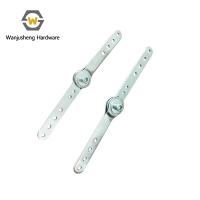 China Wanjusheng Adjustable Metal White Zinc Sofa Headrest Hinge Multi-functional Furniture Hinge Living Room Kitchen Bathroom Iron for sale