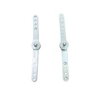 China Wanjusheng Adjustable Metal White Zinc Sofa Headrest Hinge Multi-functional Furniture Hinge Living Room Kitchen Bathroom Iron for sale