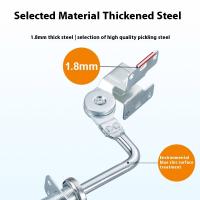 China Hot Selling Headrest Sofa Hinge Bed Hardware Accessories Mechanism Accessories Silver Metal Furniture Headrest Hinge for sale