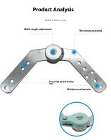 China Sofa Accessories Bed Accessories Sofa Headrest Mechanism Furniture Adjuster Mechanism Hinge Hardware Sofa Headrest Hinge for sale