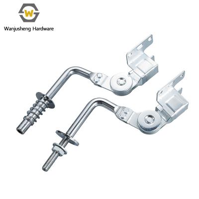 China Sofa Headrest Adjustable Silver Hinge Furniture Headrest Mechanism Sofa Headrest Hinge Furniture Head Hardware for sale