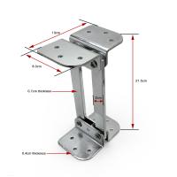 China Sofa Hinge Accessoryremovable Front-back Moving Sofa Headrest Regulator with Anti-pinch Function for Backrest and Armrest for sale