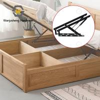 China Hydraulic Bed Lifter Storage Bed Box Hinge Furniture Hardware Functional Accessories air Bed Lifting Mechanism for sale
