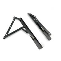 China Hardware Mechanism Pneumatic Lifting Hydraulic Heavy-Duty Storage Bed Frame Hinge Bracket Bed Gas Spring Lifter for sale
