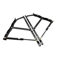 China Storage Bed Lift Hinge Mechanism Bracket Gas Spring Bed Box & Bed Slat Lifting Support Iron Frame for sale