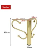 China Furniture Parts Table Legs Vintage Legs Modern Design Hardware Metal Sofa Cabinet Iron Feet for sale