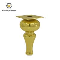 China Fancy Furniture Accessories Luxury Gold Metal Sofa Legs Modern Bed Sofa Furniture Feet for sale