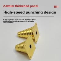 China Conical Furniture Iron Legs New Design Luxury Sofa Legs TV Cabinet Feet Support Feet for sale