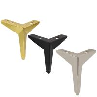 China Diamond-Shaped Three-Pronged Sofa TV Cabinet Coffee Table Bed Feet in Thickened Metal for Supporting Furniture Legs for sale