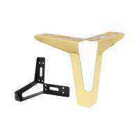 China High Quality Furniture Supports Gold Black Cast Iron Metal Sofa Cabinet Feet Bedside Table Legs for sale