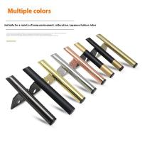 China Modern Aluminum Alloy Bathroom Cabinet Legs Light Luxury Gold Black Furniture Sofa Support Adjustable Coffee Table Cabinet Legs for sale