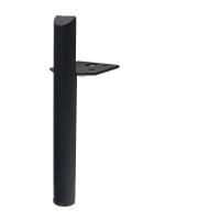 China Modern Aluminum Alloy Bathroom Cabinet Legs Light Luxury Gold Black Furniture Sofa Support Adjustable Coffee Table Cabinet Legs for sale