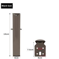 China Sofa Legs Metal Iron Flat Chair Support Furniture Feet Nightstand Legs Black Sofa Legs for sale