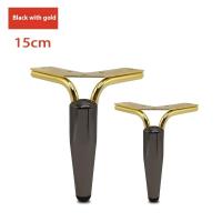 China Multicolor Metal Triangle Table Legs Furniture Modern Luxury Gold Chrome Base Cabinet Sofa Bed Legs for Kitchen Hotel Bedroom for sale