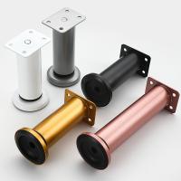 China Adjustable Support Leg Furniture Sofa Leg End Table Retractable Cabinet Foot Bed Table Leg TV Cabinet Raised for sale