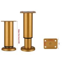 China Adjustable Support Leg Furniture Sofa Leg End Table Retractable Cabinet Foot Bed Table Leg TV Cabinet Raised for sale