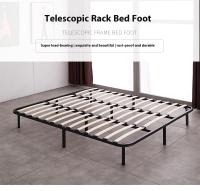 China Modern Heavy Duty Adjustable Height Center Support Foot Bed Frame Furniture Hardware Bed Legs for sale