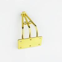 China Wanjusheng Decorative Furniture Cabinet Iron Legs New Sofa Legs Gold Hardware Accessories for sale