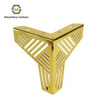China Wanjusheng Best-selling Y-shaped Metal Furniture Legs Cheap Sofa Legs Chair Legs Made of Iron Material for sale