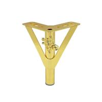 China Latest Sofa Gold Decorative Hardware Furniture Feet Custom Table Sofa Feet Cabinet Metal Furniture Feet for sale