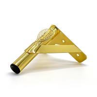 China Latest Sofa Gold Decorative Hardware Furniture Feet Custom Table Sofa Feet Cabinet Metal Furniture Feet for sale