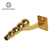 China Wanjusheng New Style Metal Furniture Legs Cabinet Bed Sofa Legs Gold Furniture Living Room Bedroom Bench Repair for sale