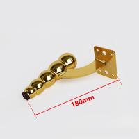 China Wanjusheng New Style Metal Furniture Legs Cabinet Bed Sofa Legs Gold Furniture Living Room Bedroom Bench Repair for sale
